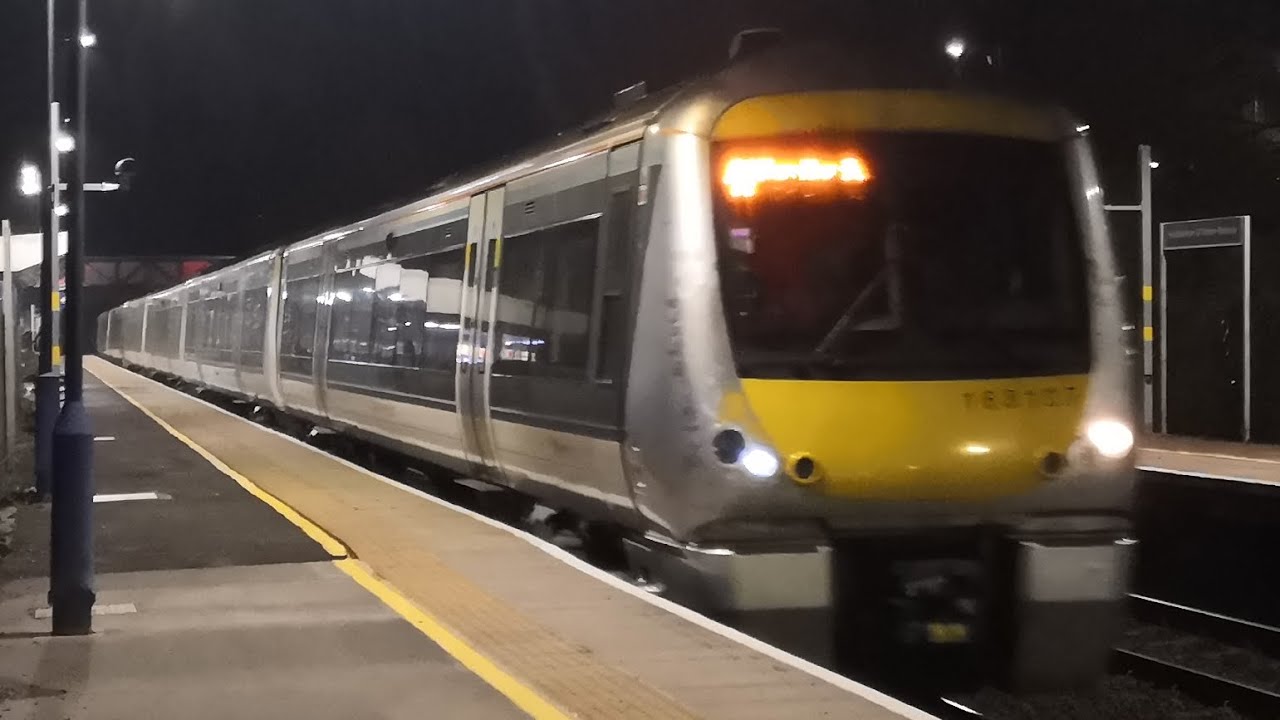 Wrong line running services at Haddenham & Thame Parkway - 13/01/24 ...