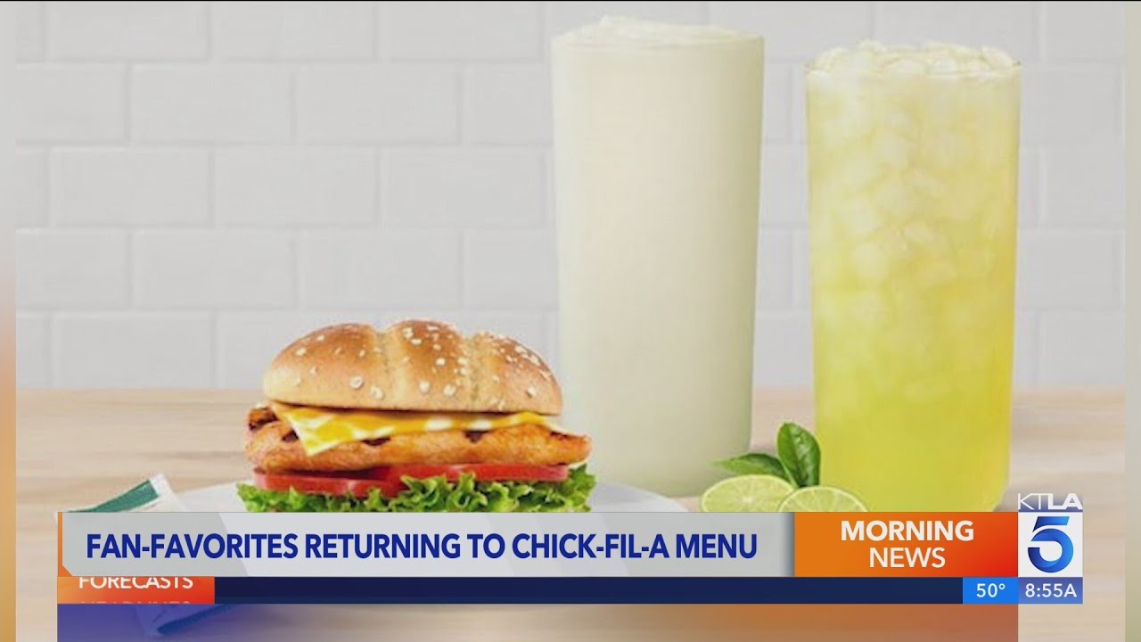 Chick-fil-A celebrates the New Year with fan-favorite menu comebacks ...