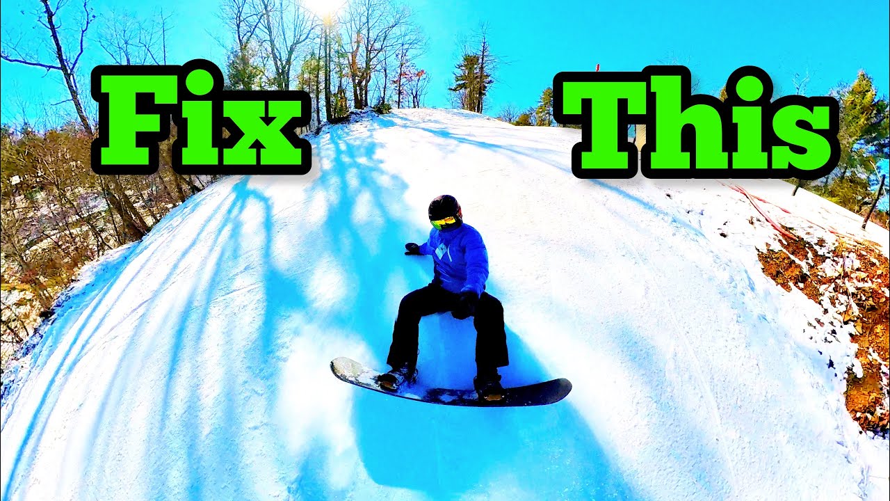 Easily Snowboard Icy Terrain With These 3 Strategies - YouTube