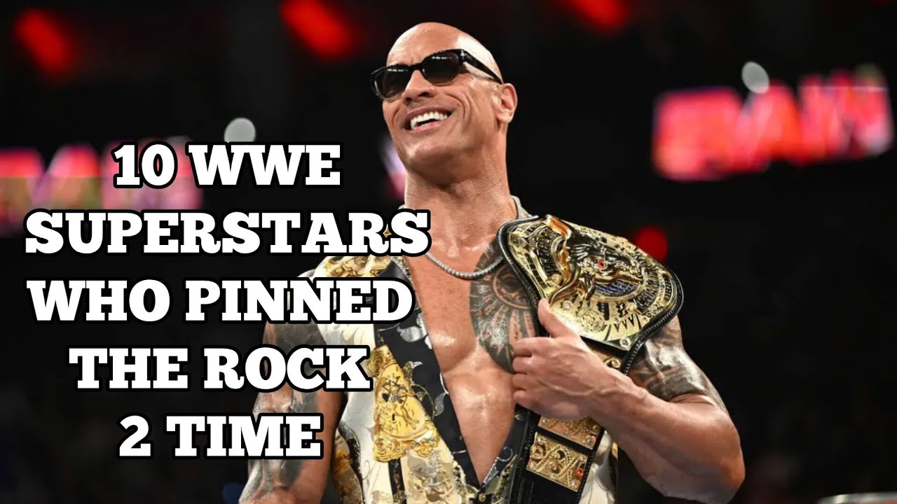 10 WWE Superstars Who Pinned The Rock 2 Time_HD - YouTube