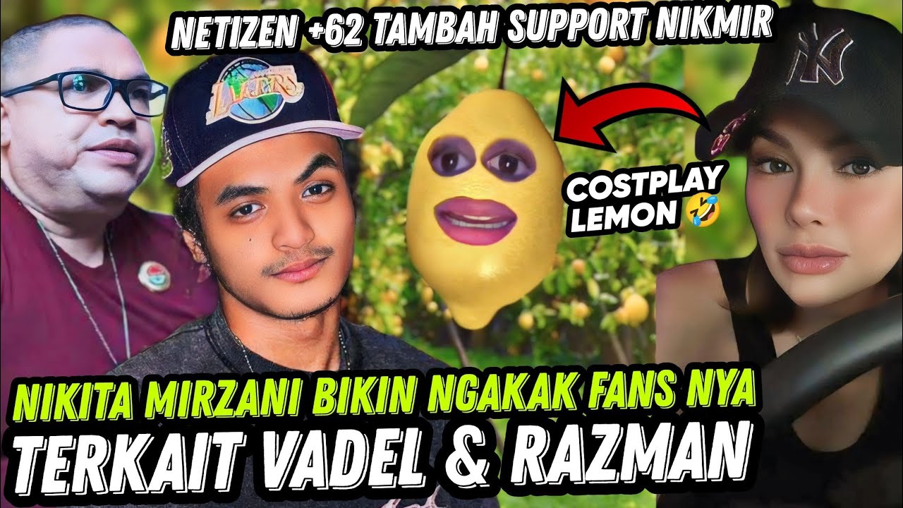 NIKITA MIRZANI KALI INI BIKIN NGAKAK SOAL VADEL & RASMAN!! NIKMIR ...