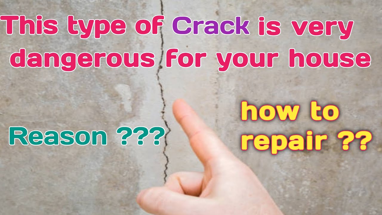 Reason of cracks in walls and it's repair | how to avoid wall cracks ...