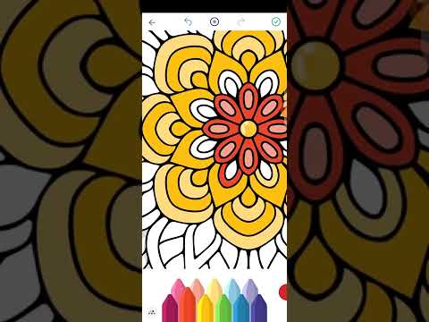 a shiny flower(Recolor) i didn't finish it cause it took too long •^•