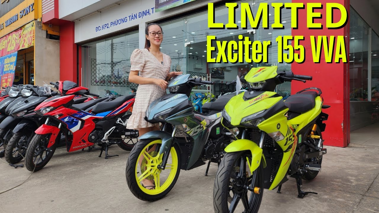Yamaha Exciter 155 vva Limited Edition | Màu 3D Vàng Chanh - YouTube