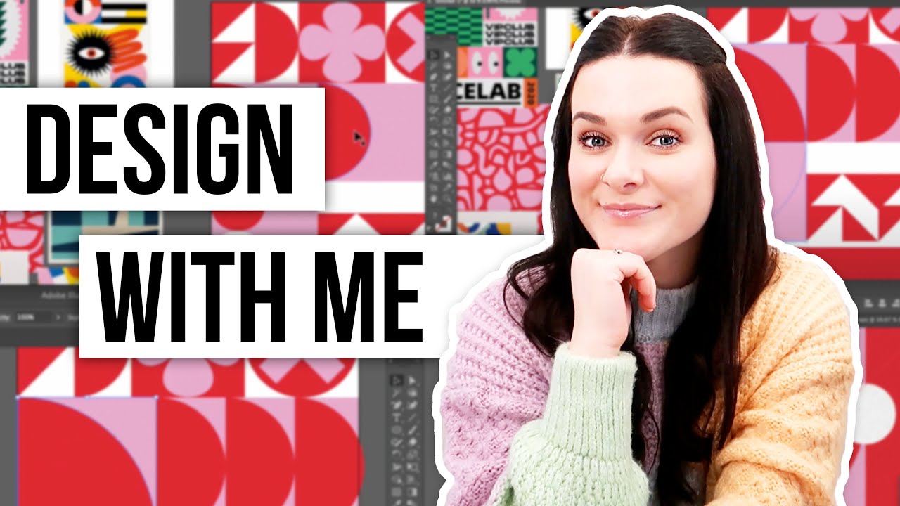 DESIGN WITH ME ️ New Graphic Design Style - YouTube