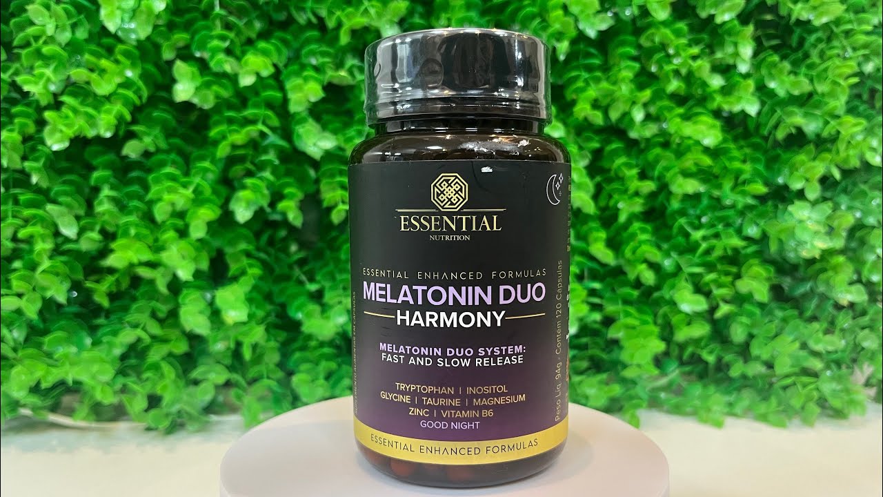 Melatonin DUO Harmony Essential Nutrition 120 cápsulas - YouTube