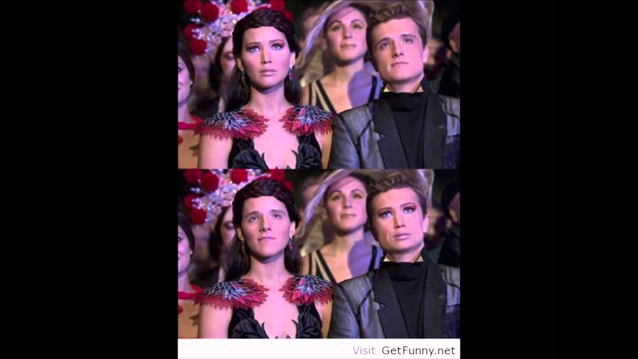 Hunger games try not to laugh or smile easy - YouTube