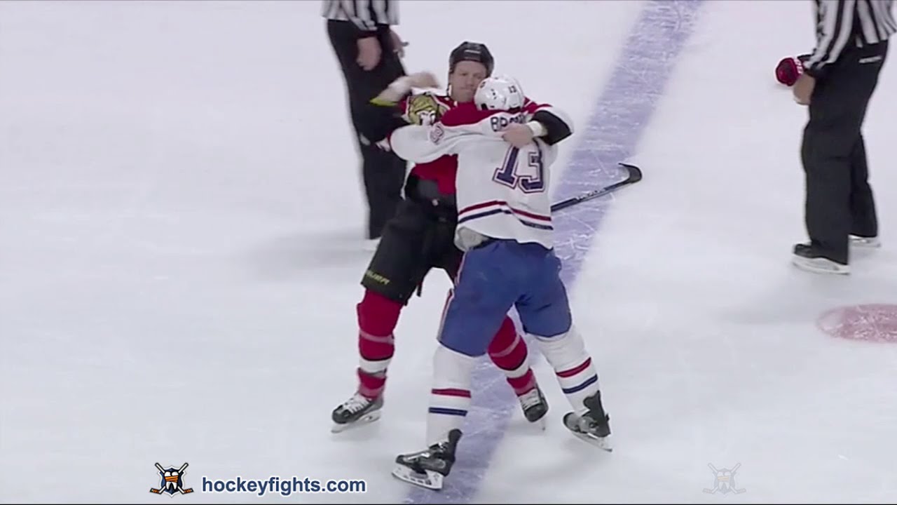 Mike Brown Hockey Fight