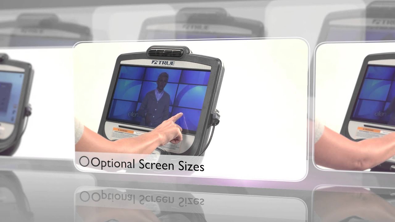 Transcend Touch Screen Console by TRUE Fitness - YouTube