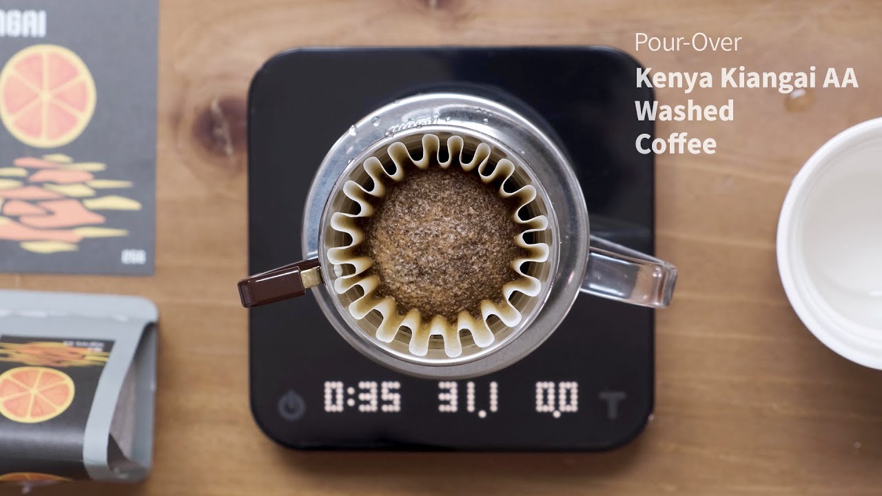 PourOver / 빈브라더스 케냐 키앙가이AA 커피구독 KENYA KIANGAI (자막ON) - YouTube