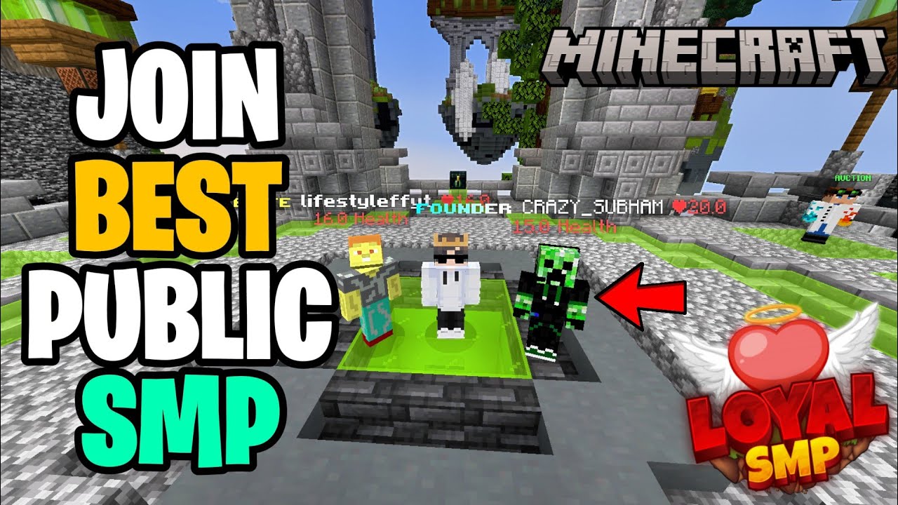 🗿 Join Best Lifesteal Public Smp Server For Minecraft 🍎 | Java + PE ...