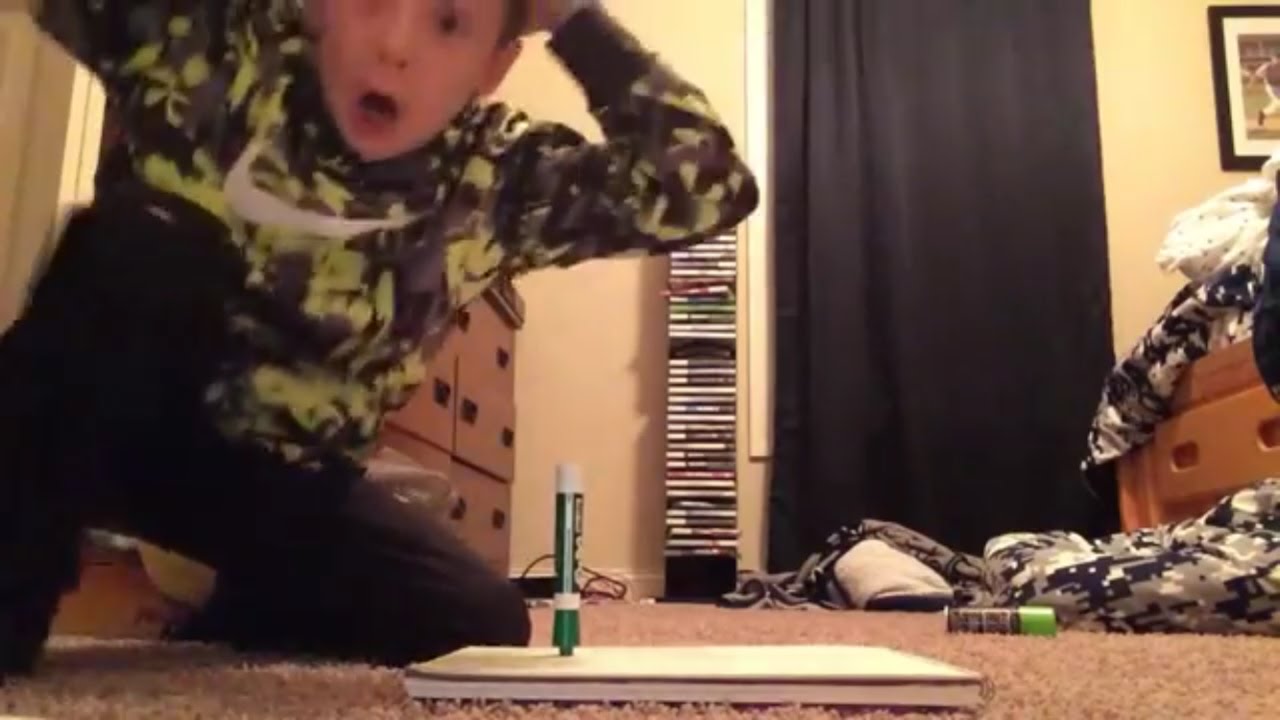 Marker flip trick shots part 3 | (Flipping random things?!) - YouTube