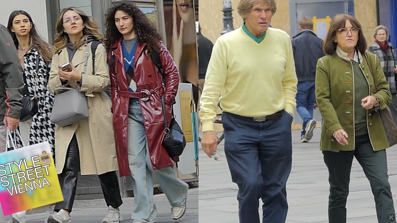 WHAT DO PEOPLE WEAR IN MID-AUTUMN🍁 , STREET STYLE VIENNA. - YouTube