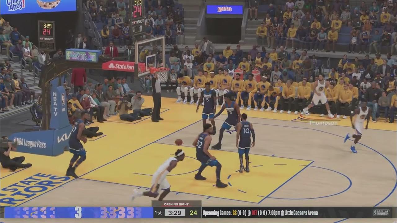 NBA 2K24 Steph Curry and Klay Thompson gameplay PS5 4K HD - YouTube