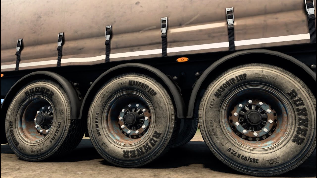 DIRTY RIMS AND WHEELS PACK | ETS 2 Mods | EURO TRUCK SIMULATOR 2 4K ...