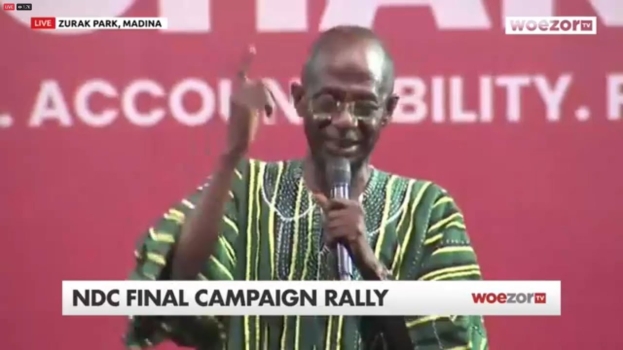 NDC Final Campaign Rally || 5th Dec. 2024 - YouTube