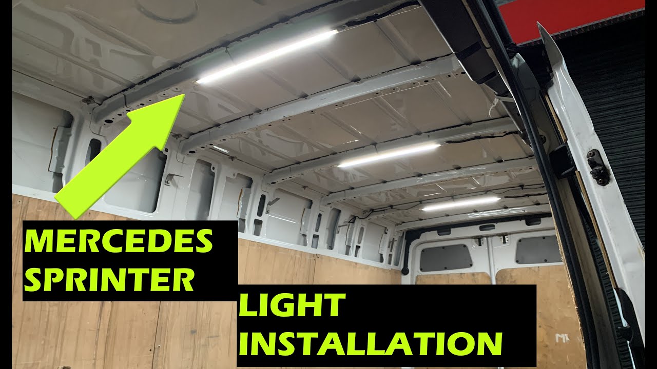 Installing van led strip lights[MERCEDES SPRINTER] Ryan's mobile ...