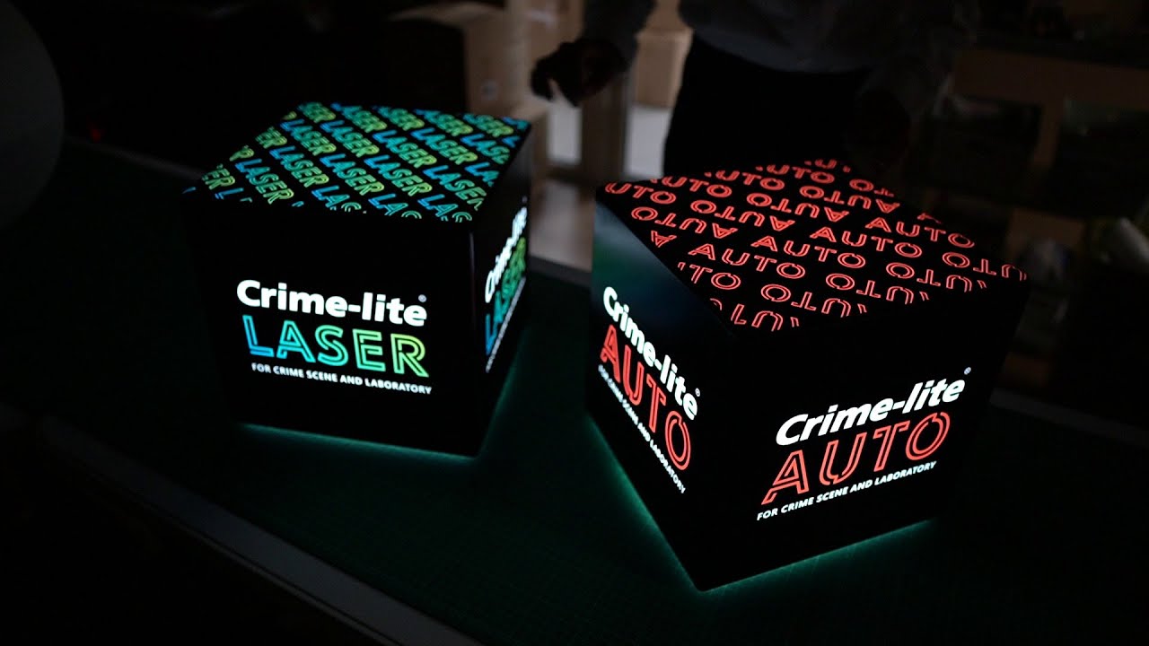 LED Cubes with Logo - Custom Light Box Signs by PK Green - YouTube