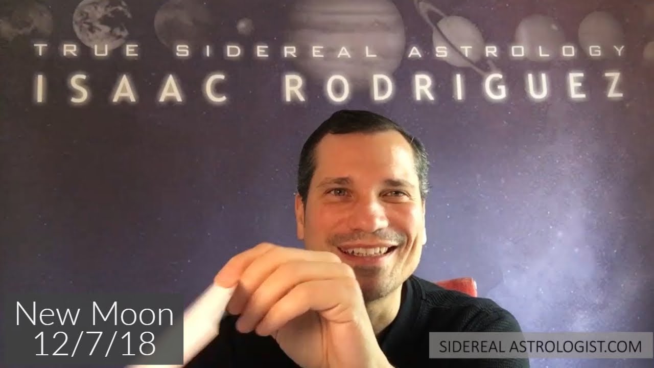 New Moon December 7 in Ophiuchus / Scorpio Cusp. Sidereal Astrology ...