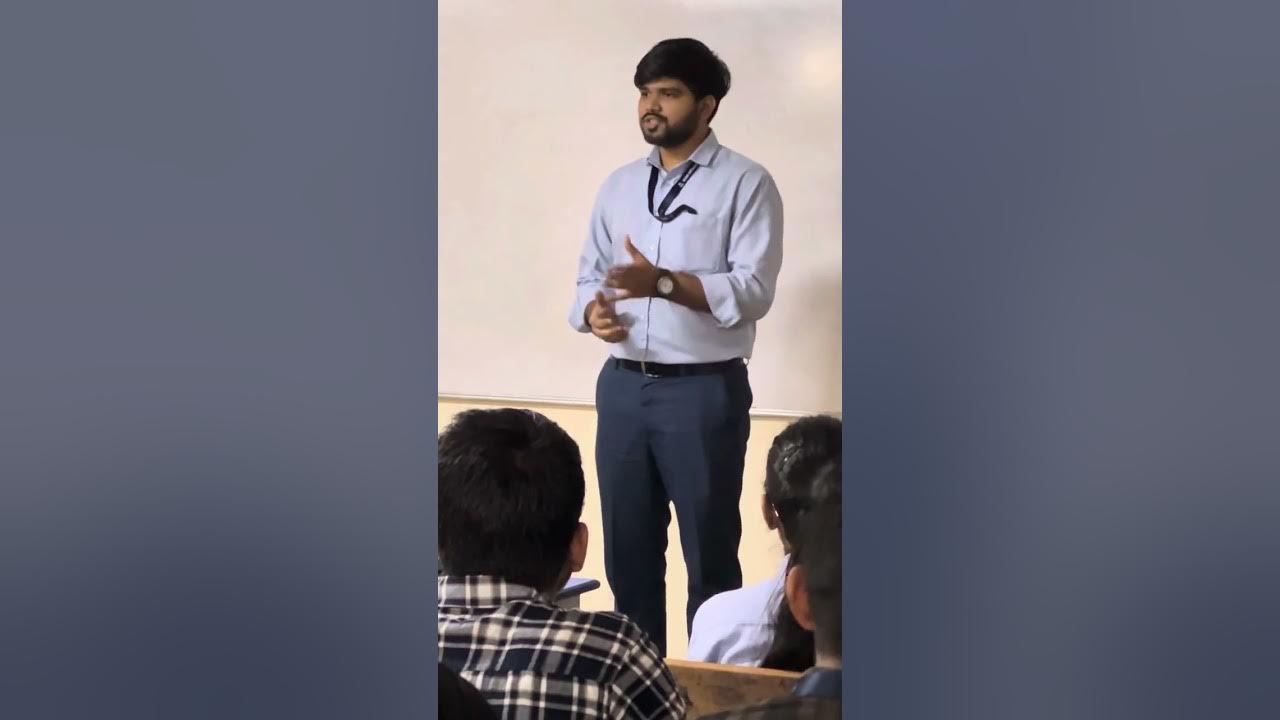 Self introduction of MCA student - YouTube