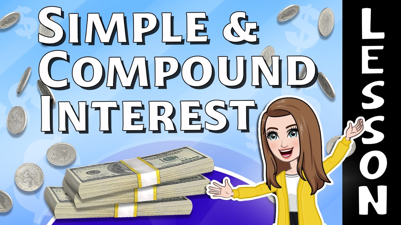 Simple vs Compound Interest | 8th Grade Math - Personal Finance - YouTube