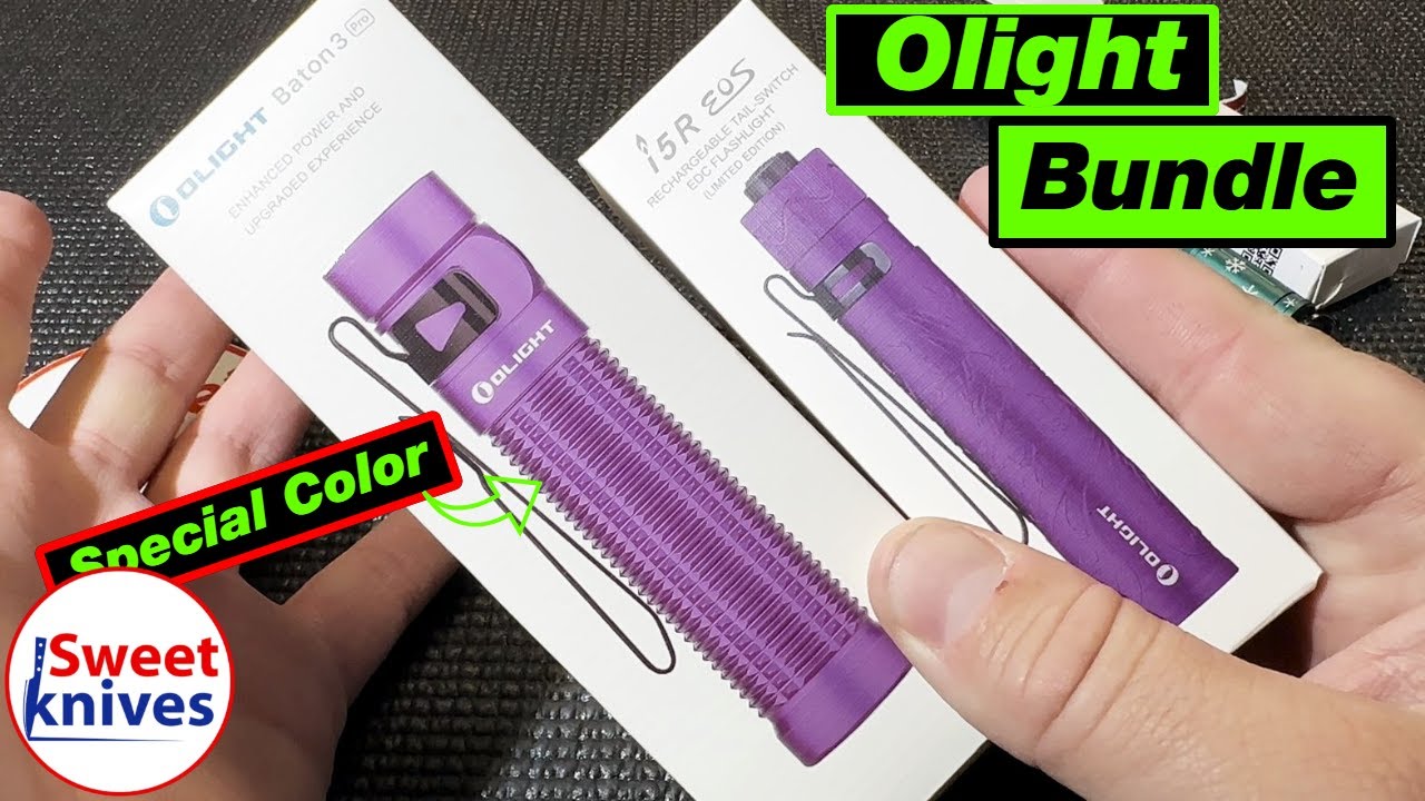Olight Christmas Special - Baton 3 Pro & i5R EOS Dragon & Phoenix & i3E ...