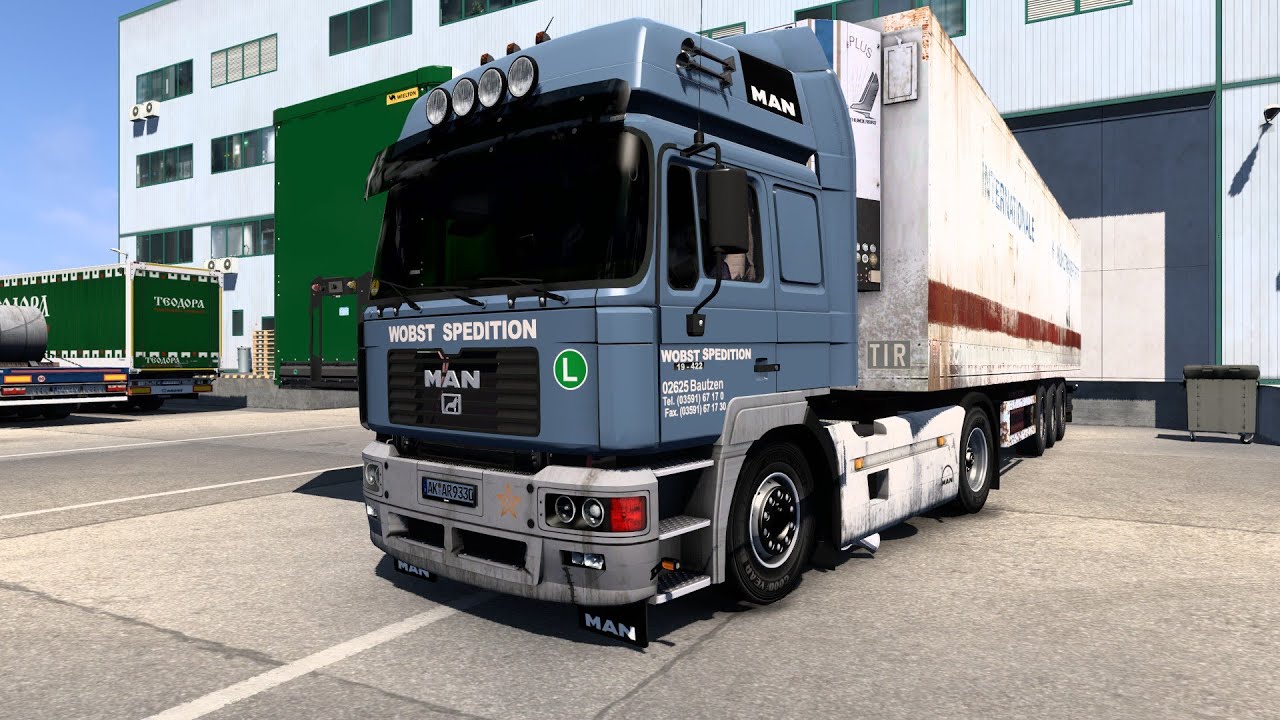 Euro Truck Simulator 2 - MAN F2000 Commander Rework v17.0 - YouTube