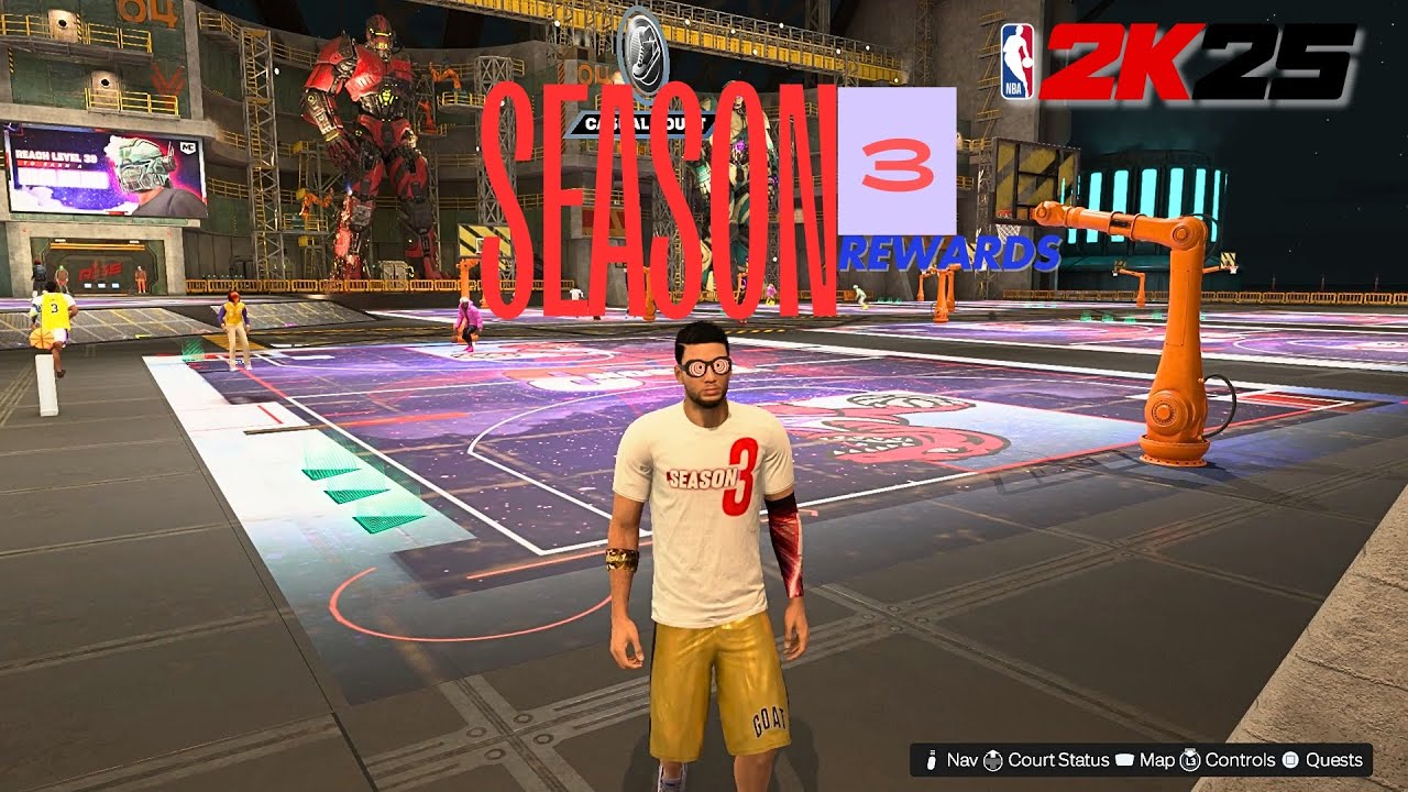 NBA 2K25 ALL SEASON 3 REWARDS| NEXT GEN - YouTube