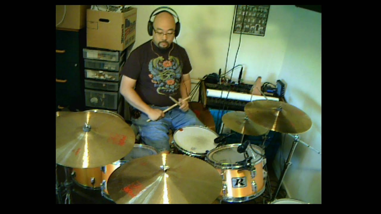 Mike Masuda demonstrates "Poeta de Cai" (tango flamenco) on drum kit ...