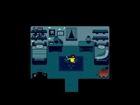 Kris Pulling out Their Soul (Deltarune Chapter 1 End)