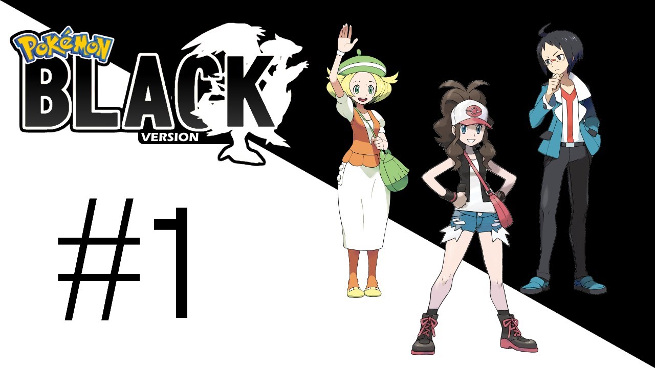 Pokemon Black And White Walkthrough 1 Vs Cheren And Bianca Youtube
