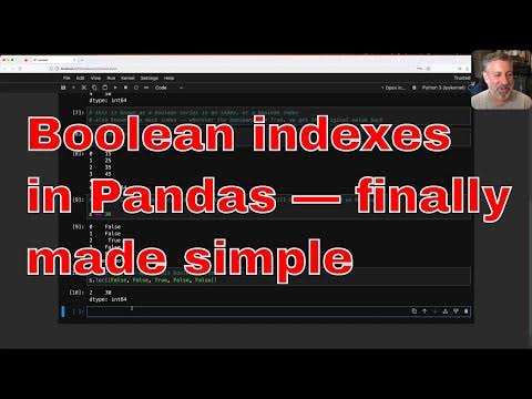 Boolean indexing in Pandas made simple - YouTube