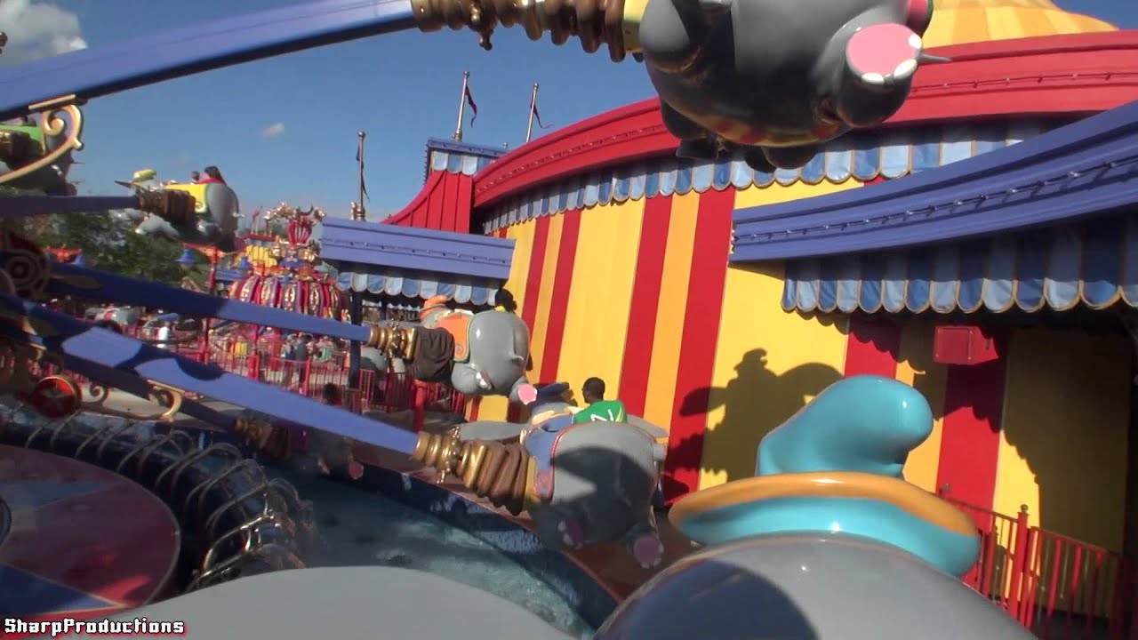 Dumbo (On-Ride) Walt Disney's Magic Kingdom - YouTube