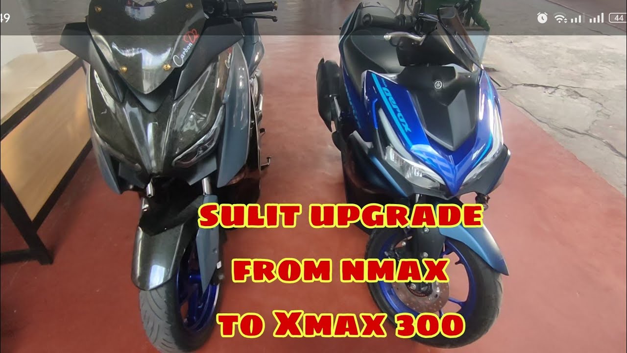 YAMAHA XMAX 300 SULIT UPGRADE - YouTube