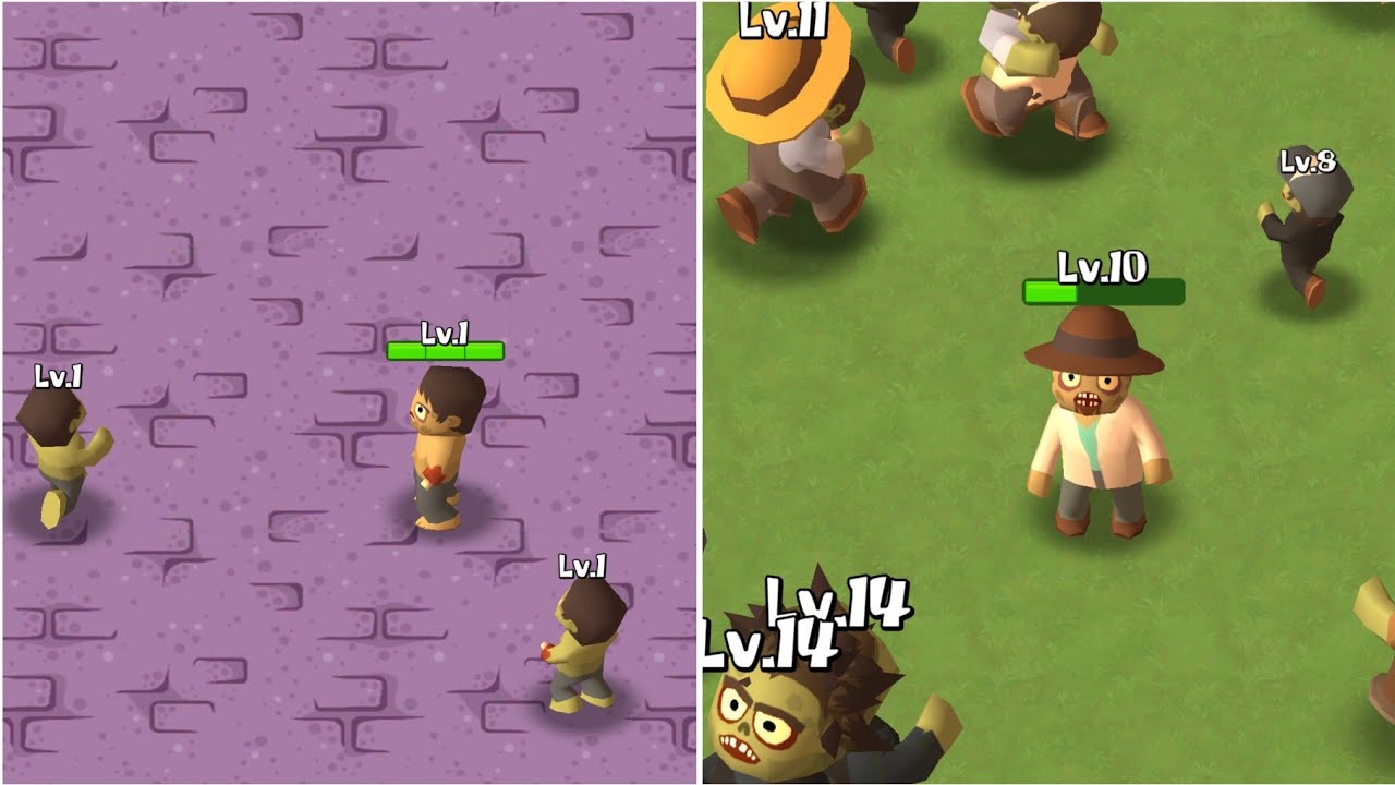 Merge Zombie Evolution - Max Level Gameplay In Merge Zombie Evolution ...