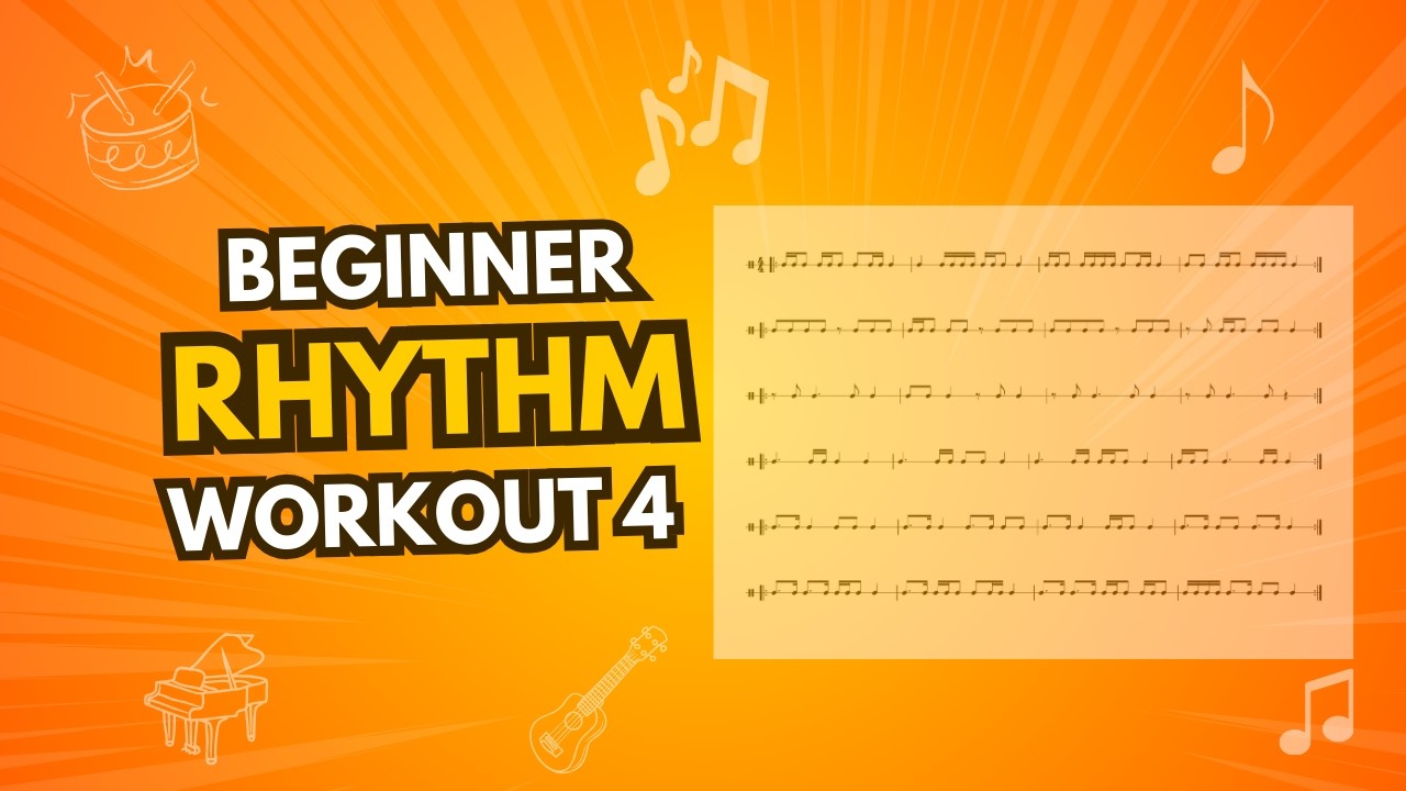 Beginner Rhythm Workout 4 Master Your Rhythm Clap Along Improve Timing ...