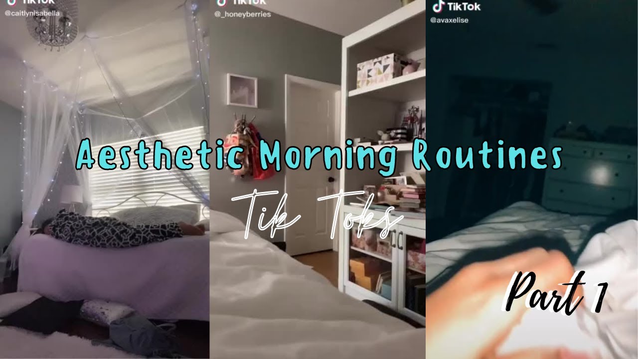 Aesthetic Morning Routine-TikTok Compilation /Part 1 - YouTube