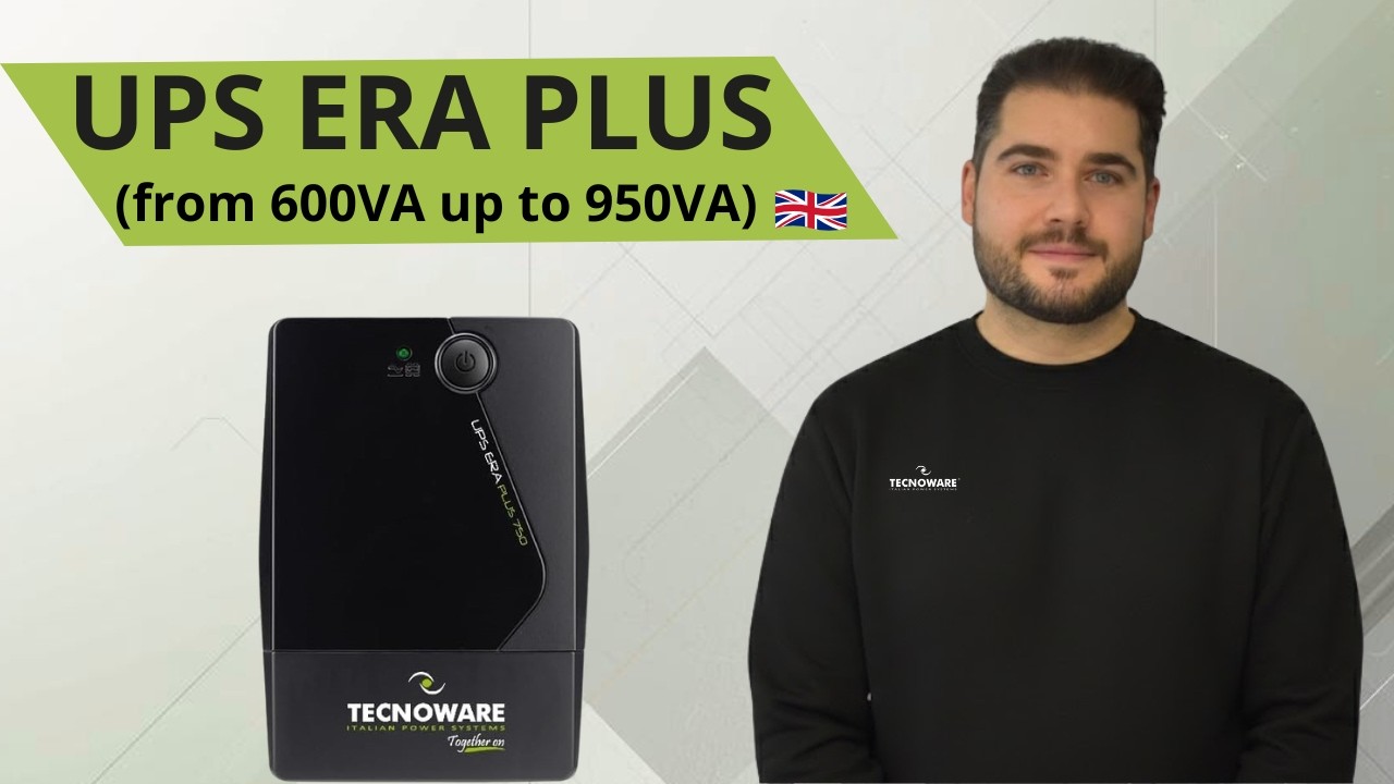 Tutorial 2026: First installation Tecnoware UPS ERA PLUS (power from ...