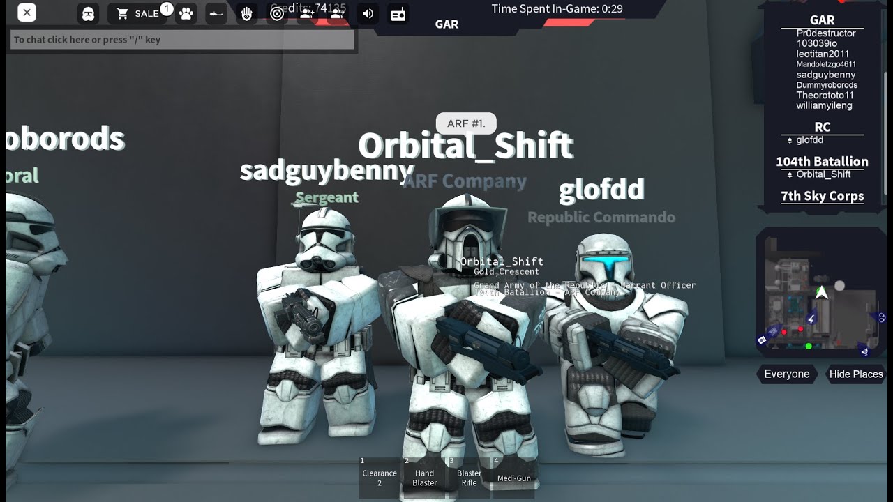 104th ARF morph showcase [STAR WARS GAR CORUSCANT] - YouTube