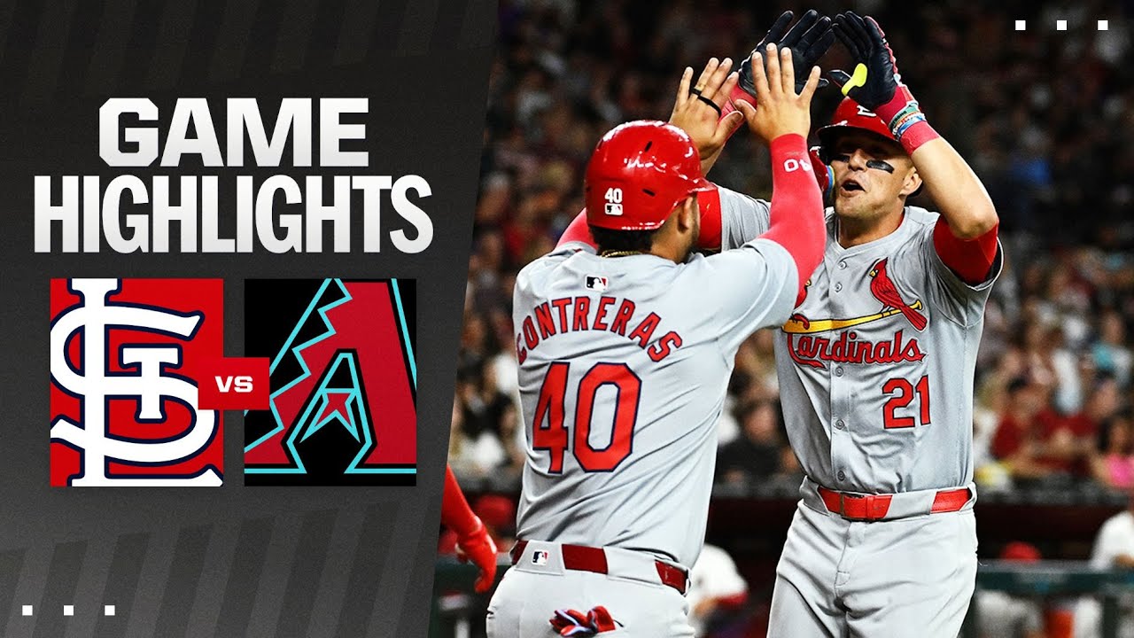 Cardinals vs. D-backs Game Highlights (4/12/24) | MLB Highlights - YouTube