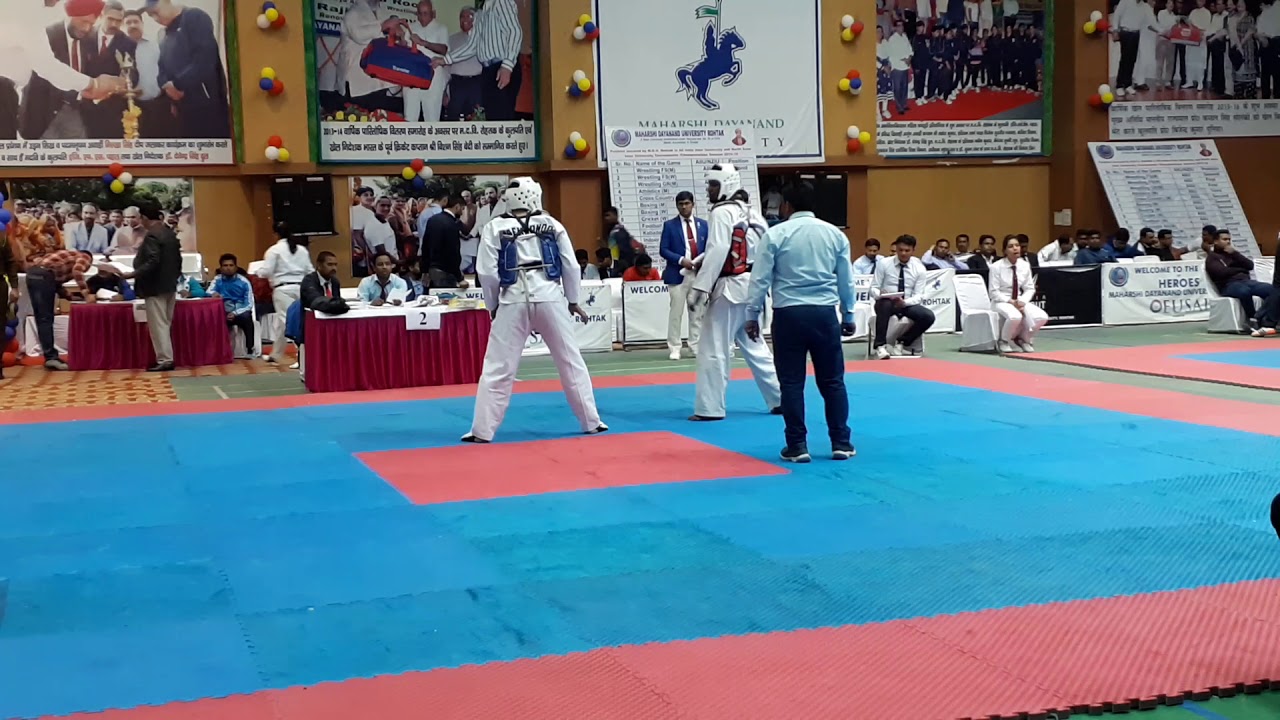 Rushikesh Kale All India Taikwando Turnament - YouTube