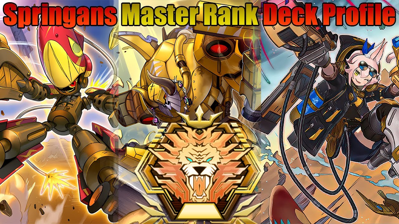 The most slept on deck? | Springans Master Rank deck profile - Yugioh ...