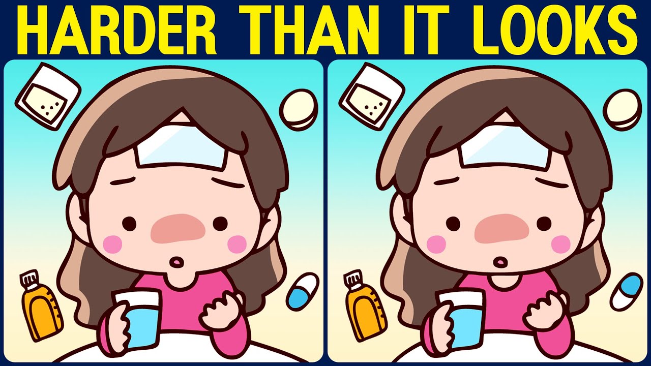 [Spot the Difference Brain Training] If you solve this puzzle, you are ...