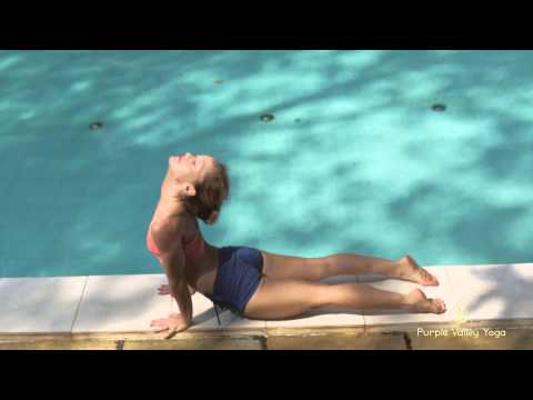Yoga Arm Balance, Vishwamitrasana Demo by the Pool in Goa, India