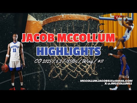 Jacob McCollum 25’ Senior Highlights - YouTube