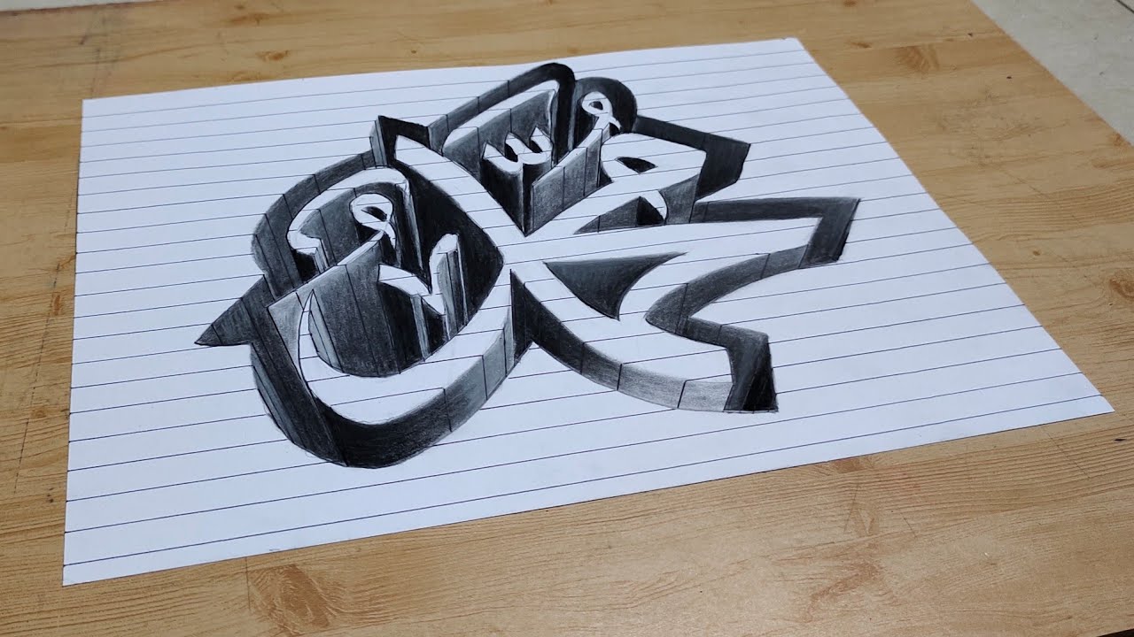 Kaligrafi Muhammad 3d - Kaligrafi Arab terindah dan mudah - YouTube