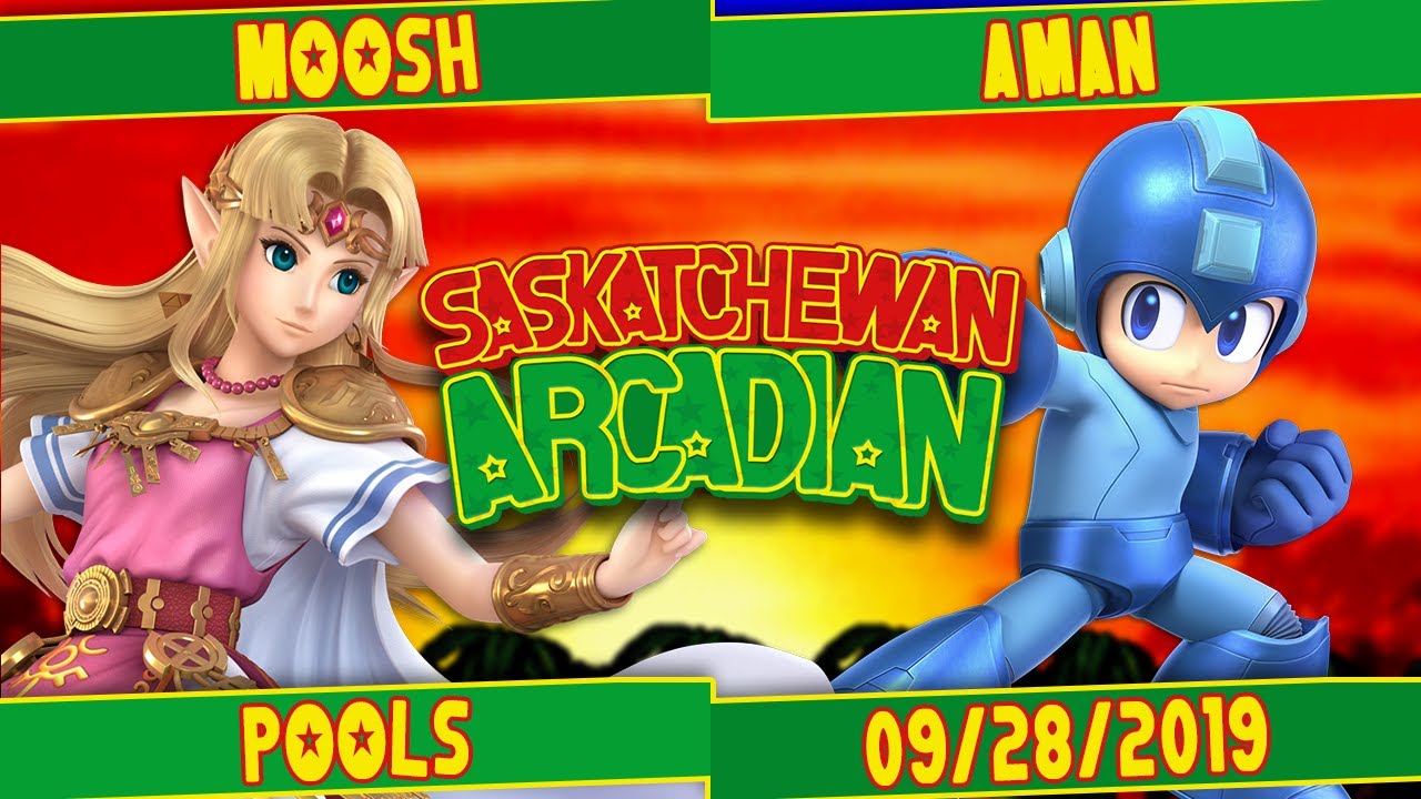 Moosh (Zelda) vs. Aman (Megaman) - Pools - SK Arcadian - YouTube