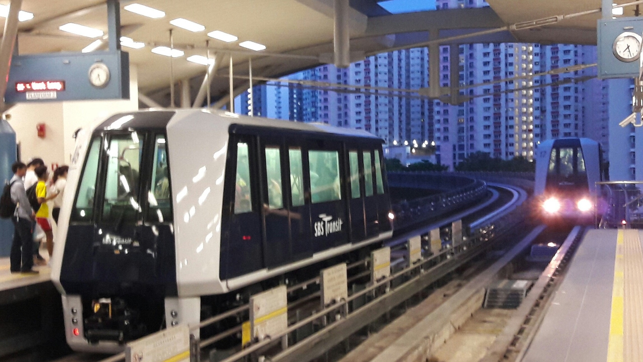 Sengkang LRT Joyride from Renjong to Kupang - YouTube