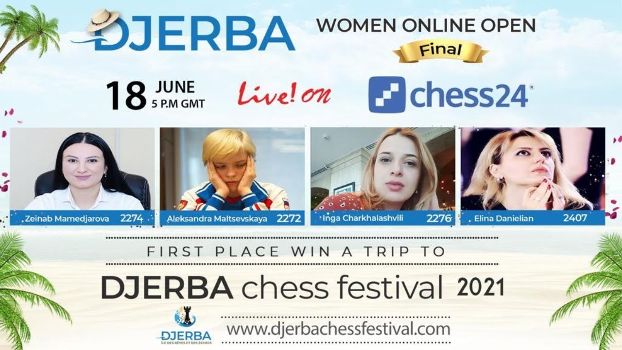 Djerba Women Online Open Finals | 1/2 - YouTube