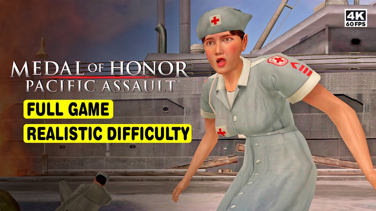 MEDAL OF HONOR: PACIFIC ASSAULT • FULL GAME • REALISTIC DIFFICULTY • 4K ...